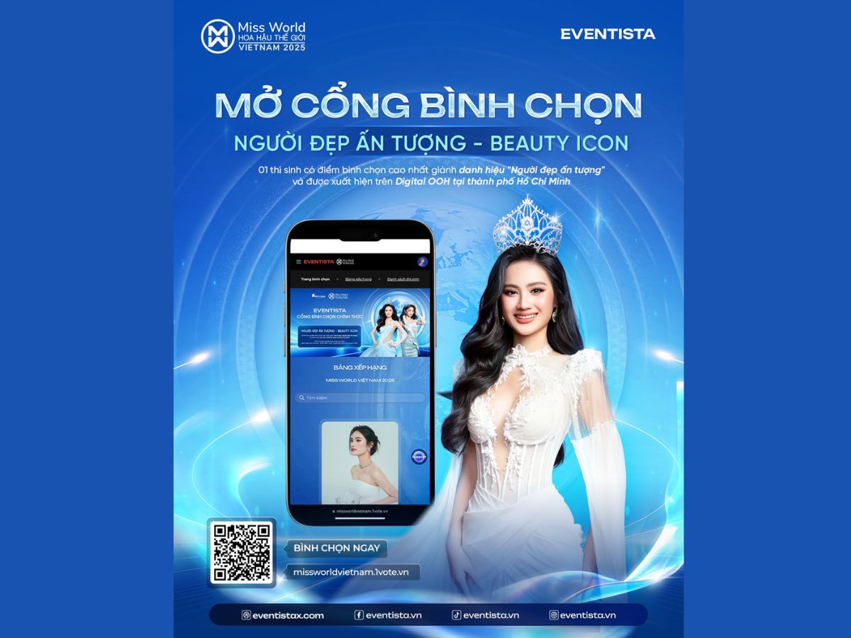 Eventista Named Miss World Vietnam 2025 Technology Partner