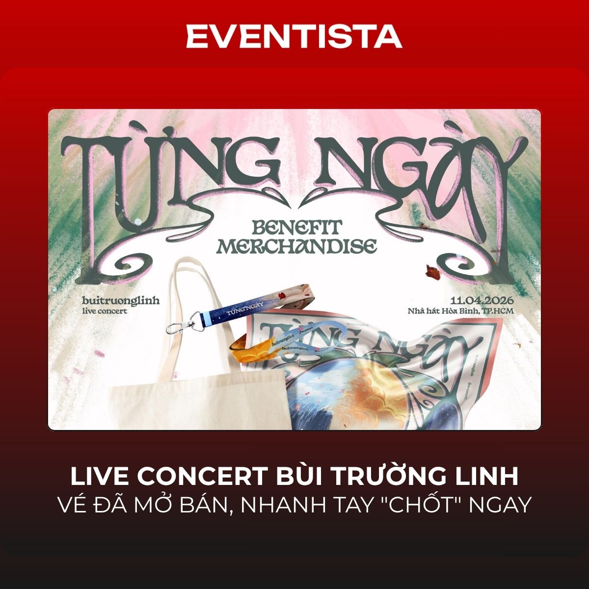 Bùng Nổ Cảm Xúc Cùng Live Concert Bùi Trường Linh: Vé Đã Mở Bán, Nhanh ...